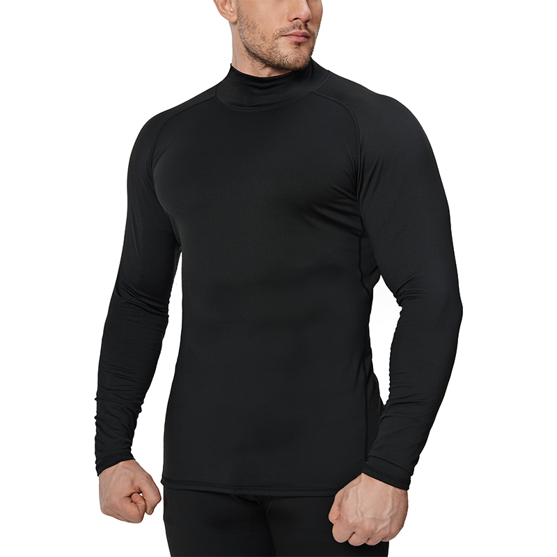 5 or 4 Pack Men’s Thermal Compression Shirt Fleece Lined Long Sleeve ...