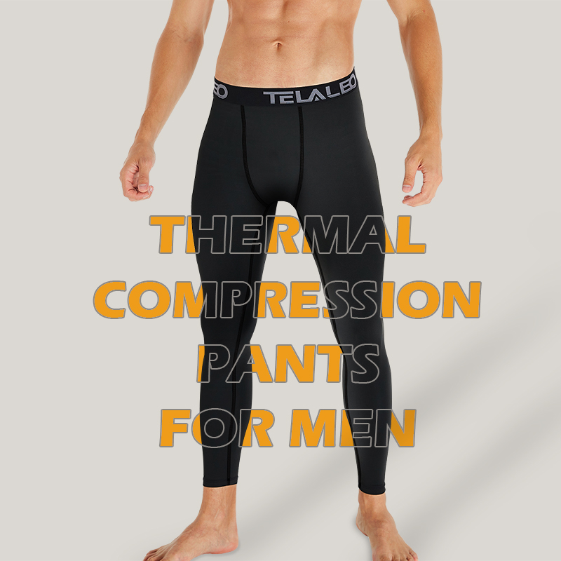 5 or 4 Pack Men’s Thermal Compression Pants Fleece Lined Sports Tights ...