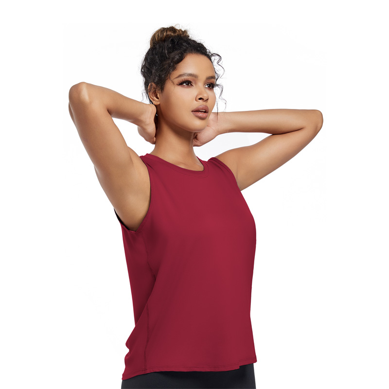 TELALEO 5 Pack Workout Tank Tops for Women Sleeveless Athletic Yoga Gym ...